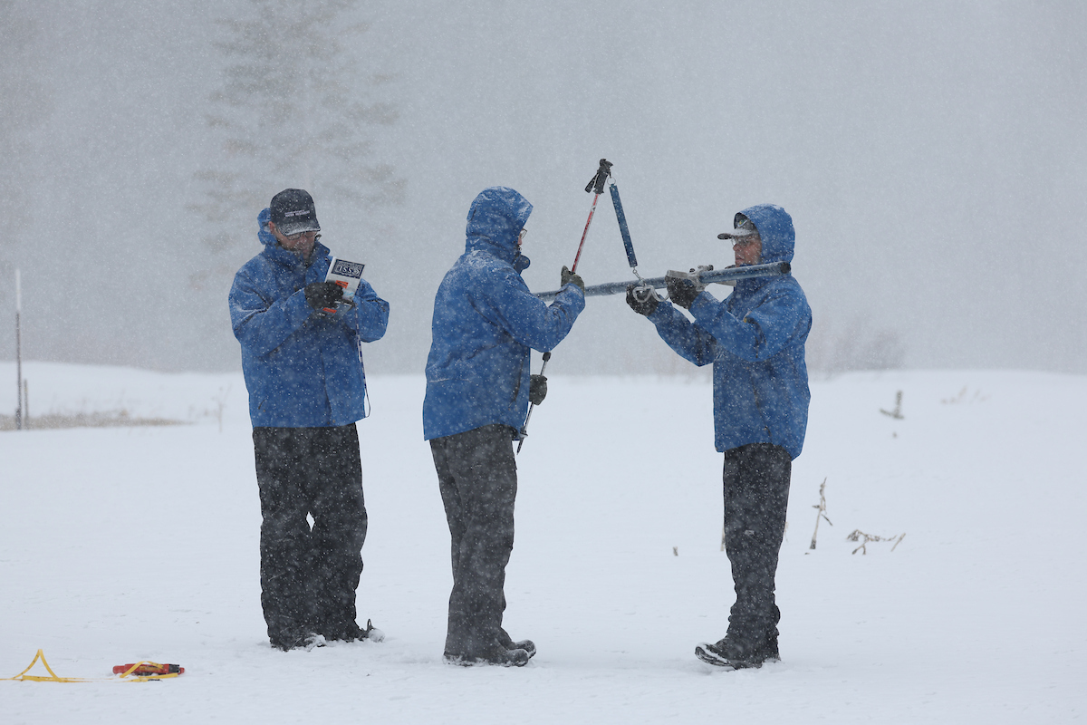 Snowpack Dips Well Below Average in Second Snow Survey of the Season