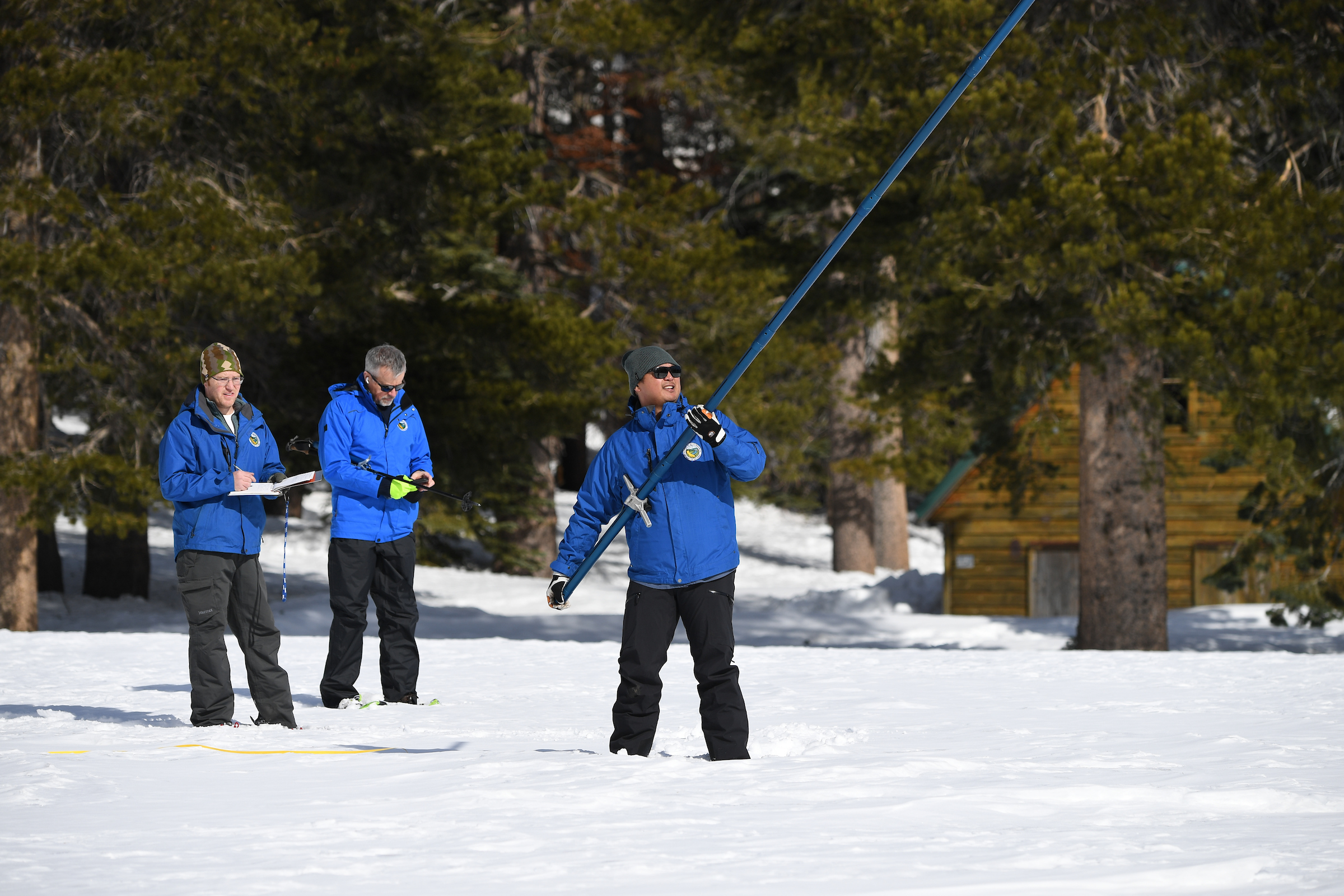 Second Snow Survey Reflects Boost from Atmospheric Rivers